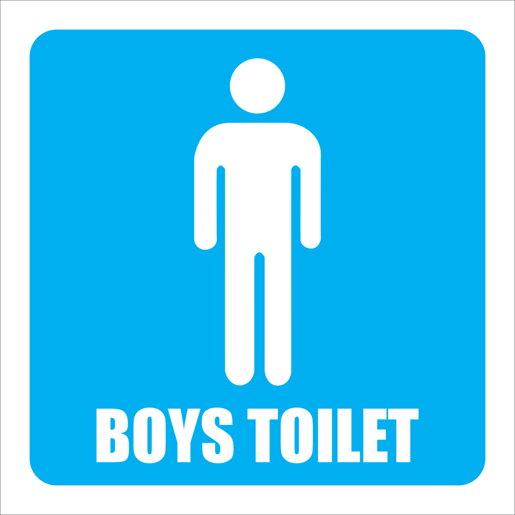 Boys Toilet Sign - T62